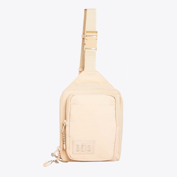 BEIS | Bags | Beis Sport Sling Beige | Poshmark